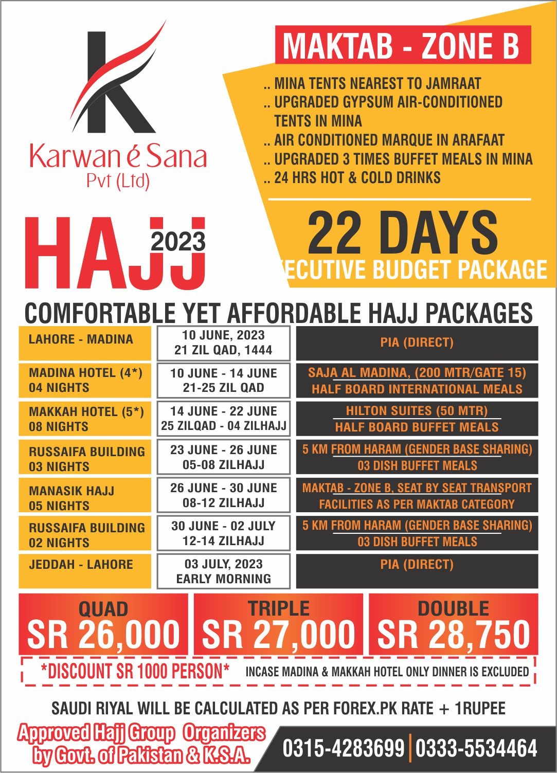 Executive Budget Package – Karwanesana